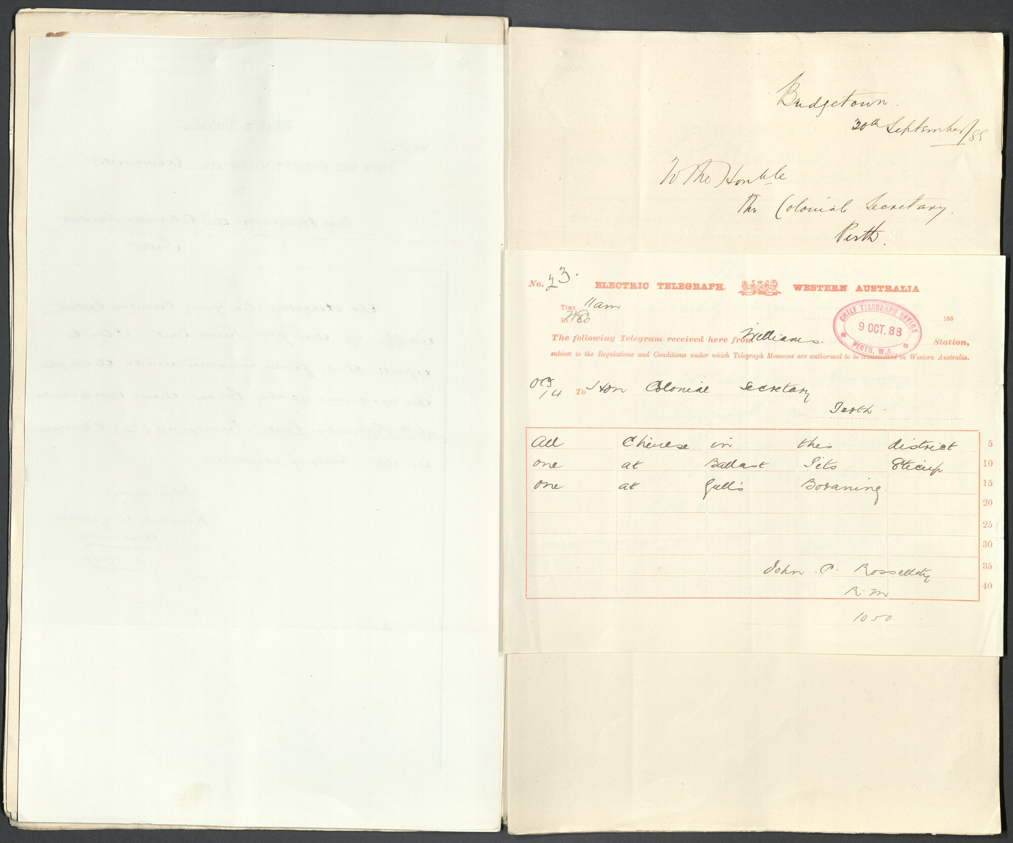Page28 1888, Collector of Customs - Return of Chinese | UWA Collected